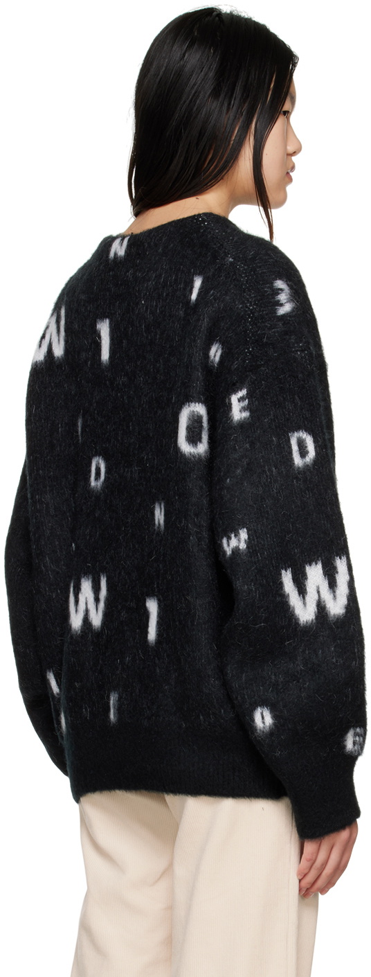 We11done Black Lettering Sweater We11done