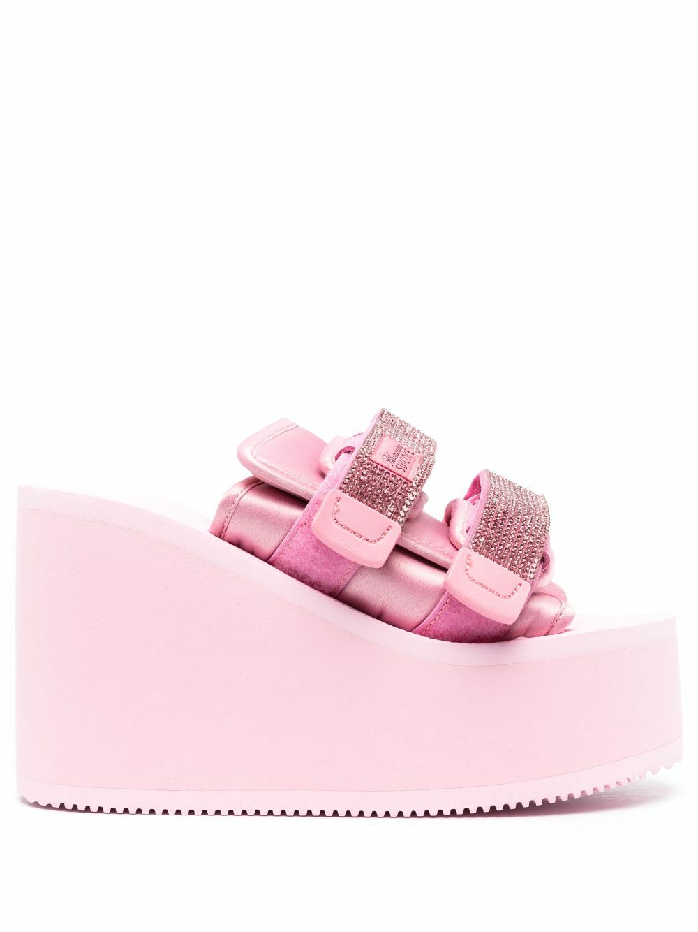 BLUMARINE - Double-strap Platform Sandals Blumarine
