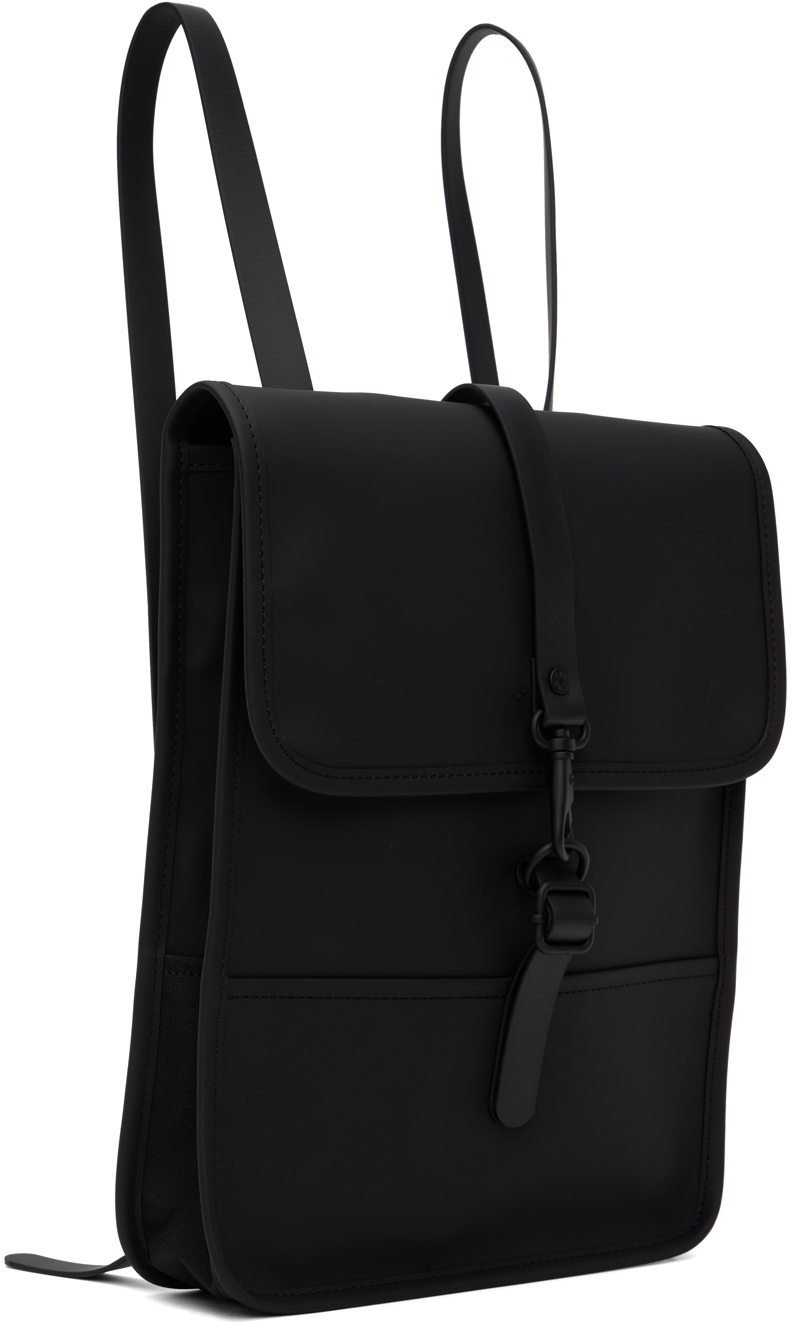 RAINS Black Micro Backpack Rains