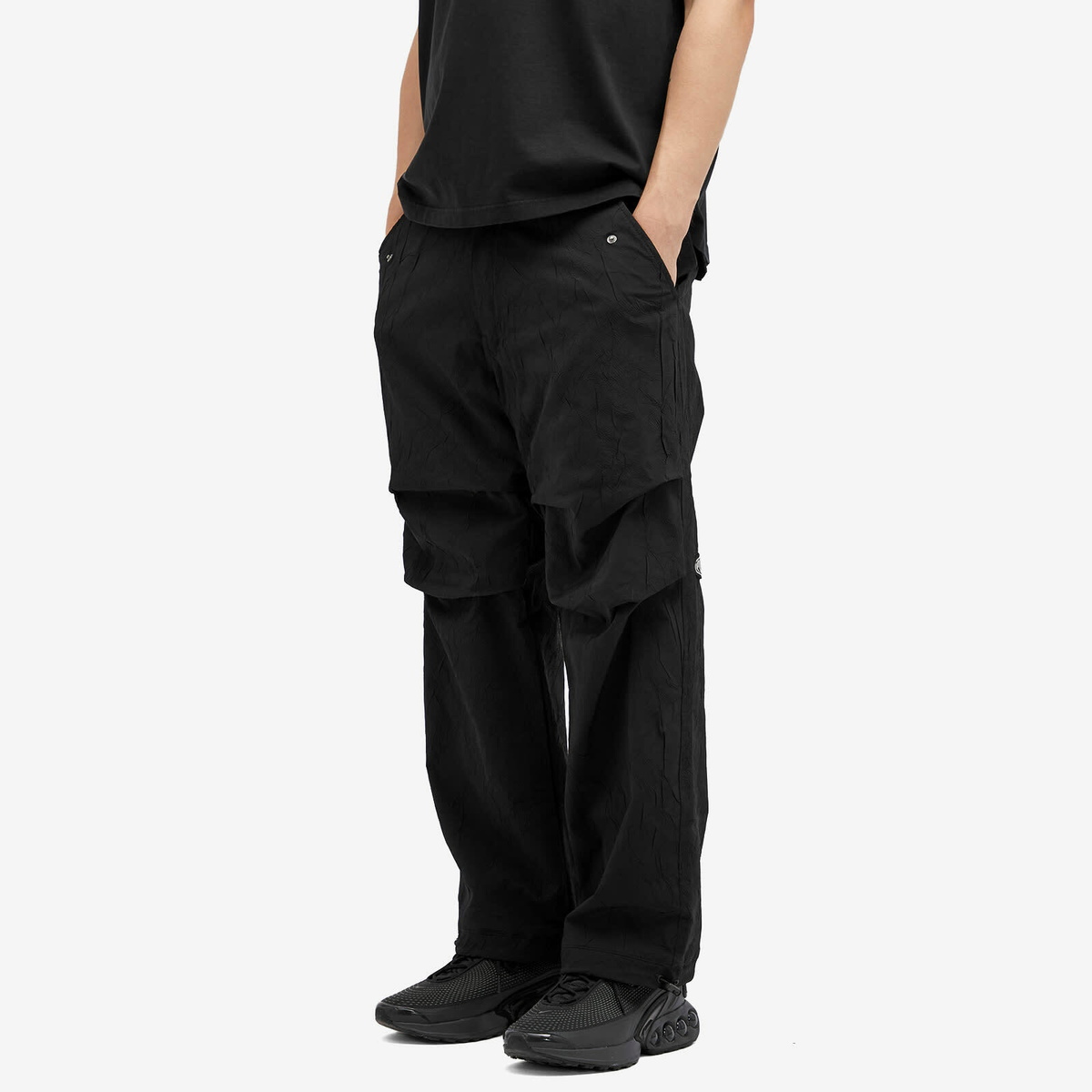 Pleasures Men's Root Flight Pants in Black PLEASURES