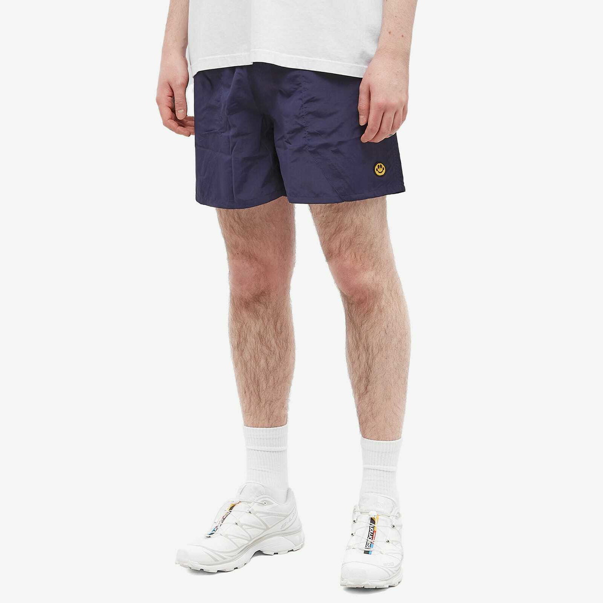 MARKET Men's Smiley Tech Short in Navy MARKET