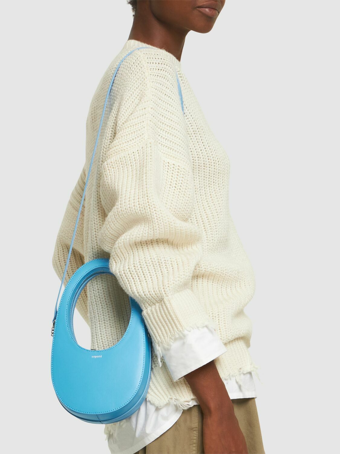 COPERNI - Mini Swipe Crossbody Leather Bag Coperni