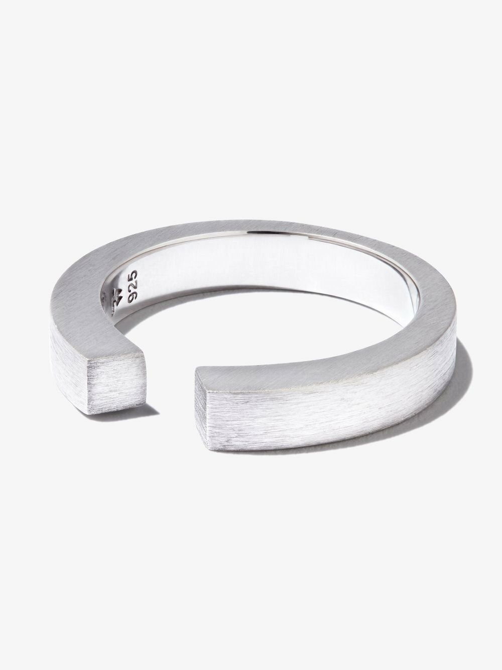 Tom Wood Sterling Silver Split Ring Tom Wood