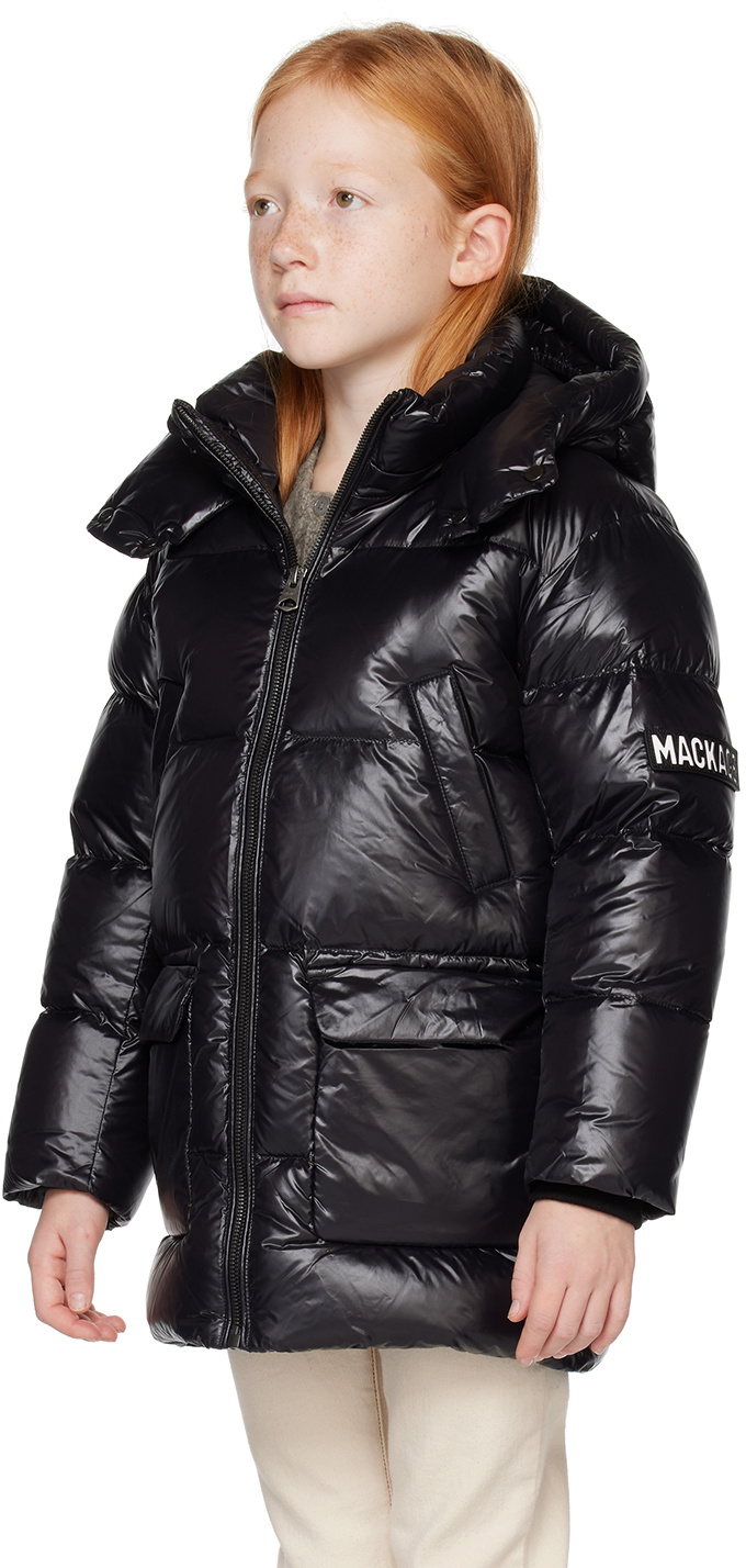 MACKAGE Kids Black Kennie-TLUS Down Coat Mackage