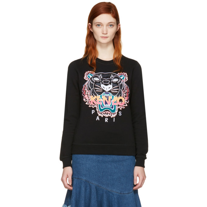 Kenzo Black Tiger Pullover Kenzo