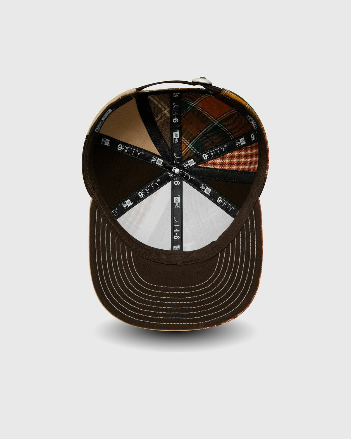 New Era Mlb Patch Panel 9 Fifty Rc Los Angeles Dodgers Brown Caps New ...