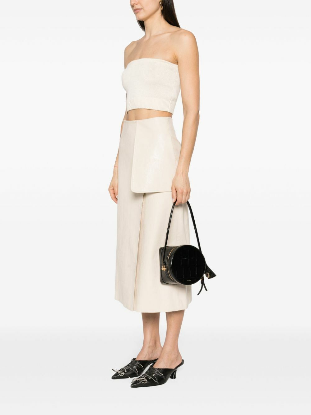 Jacquemus Black Le Vanito Leather Tote Bag Jacquemus