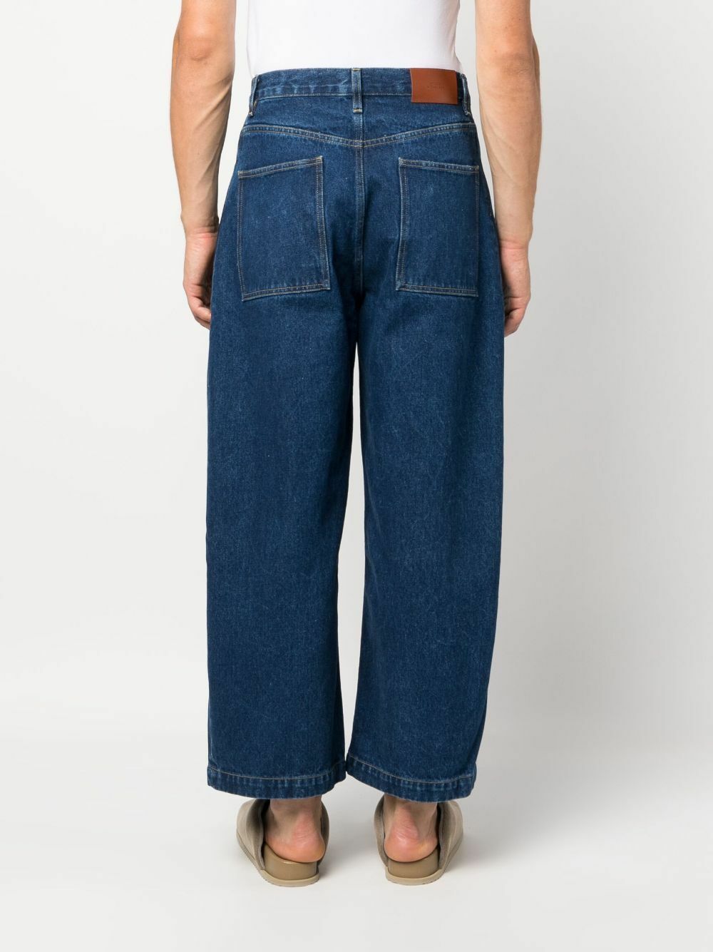 Studio Nicholson Blue Paolo Wide-Leg Jeans Studio Nicholson