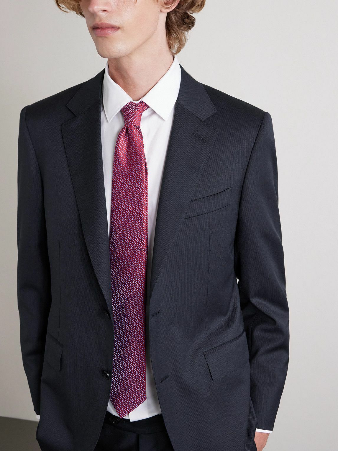 Canali - Wool Suit Jacket - Blue Canali