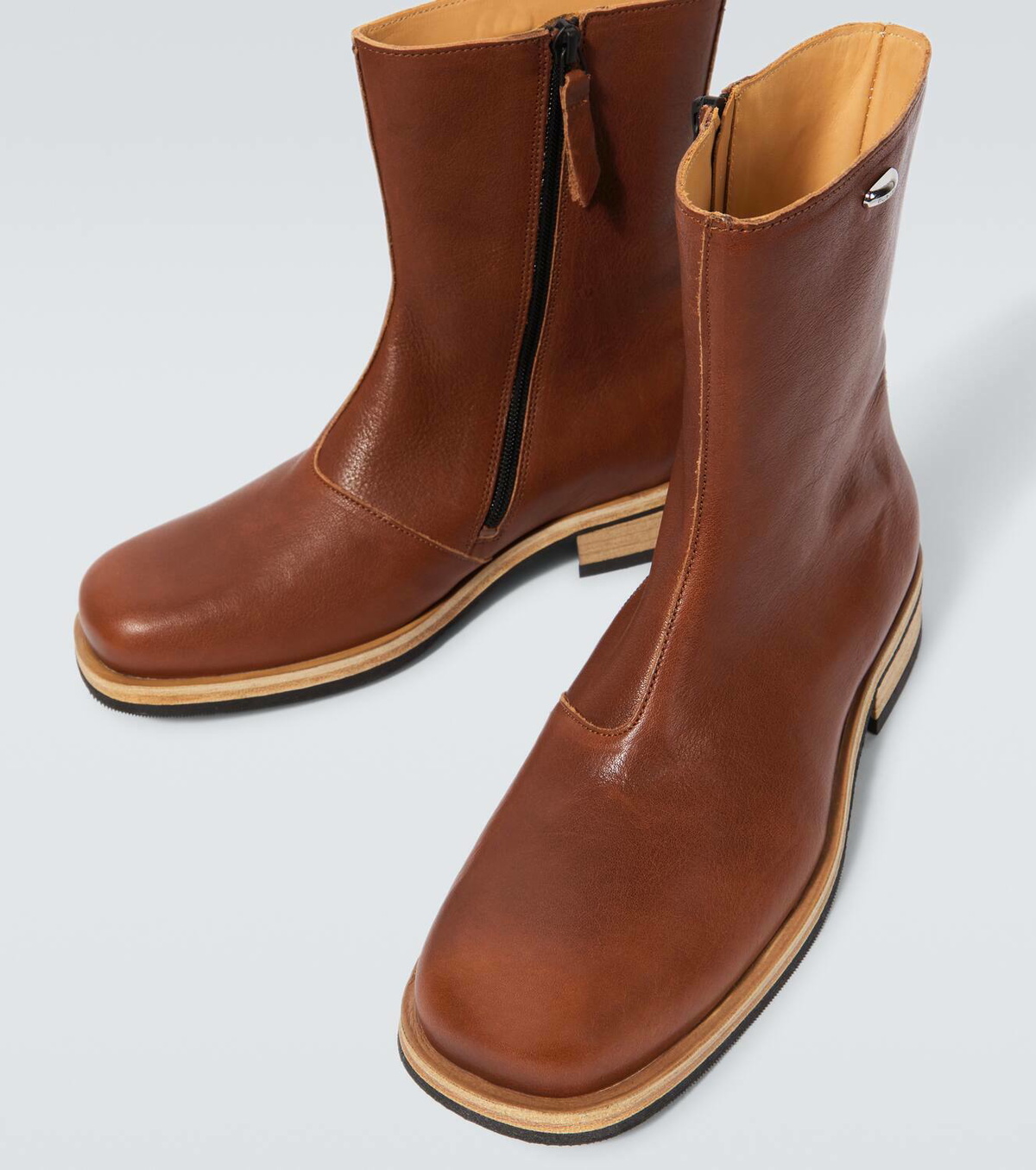 Our Legacy Camion leather ankle boots Our Legacy