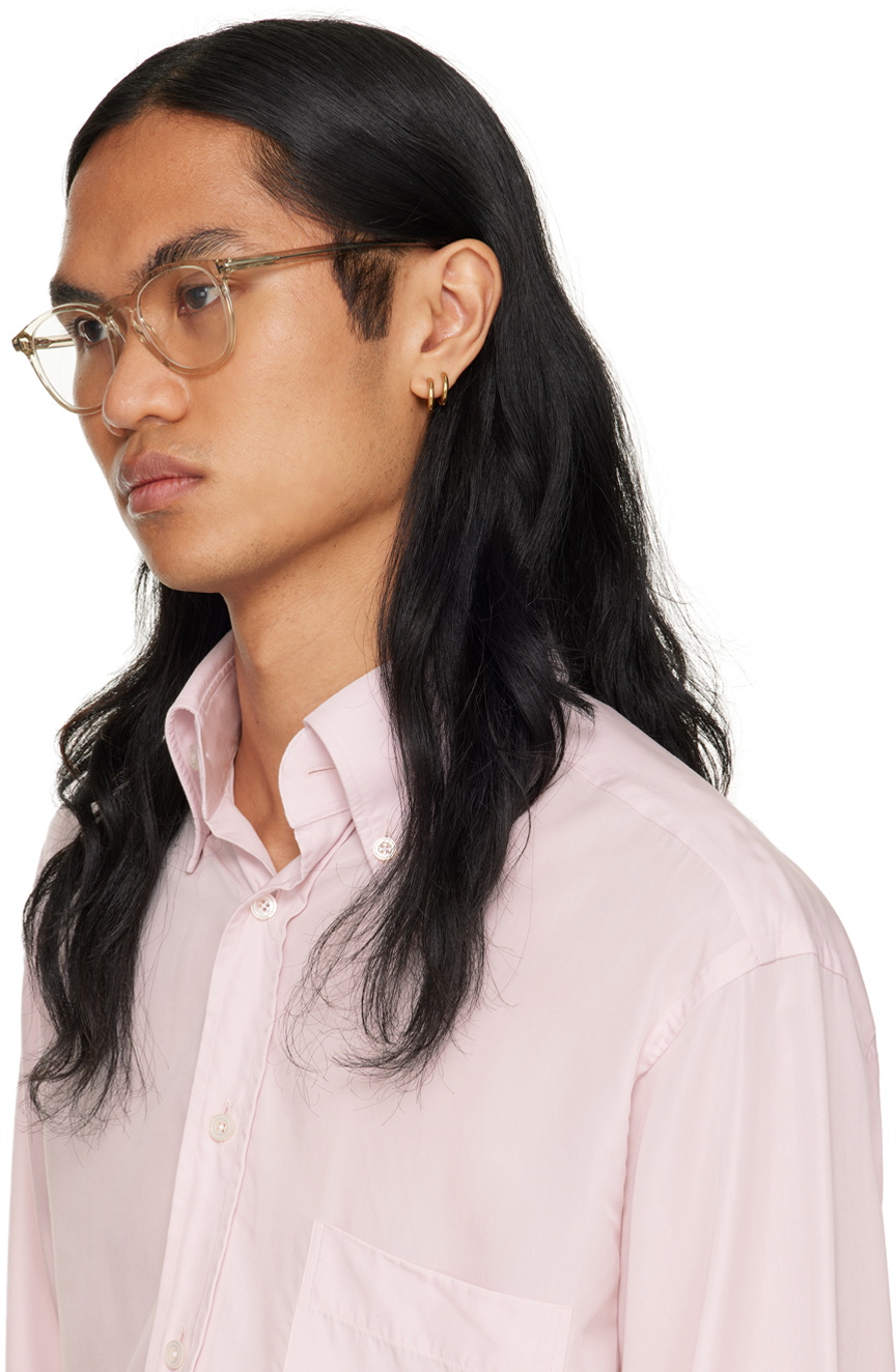 TOM FORD Transparent Round Glasses TOM FORD