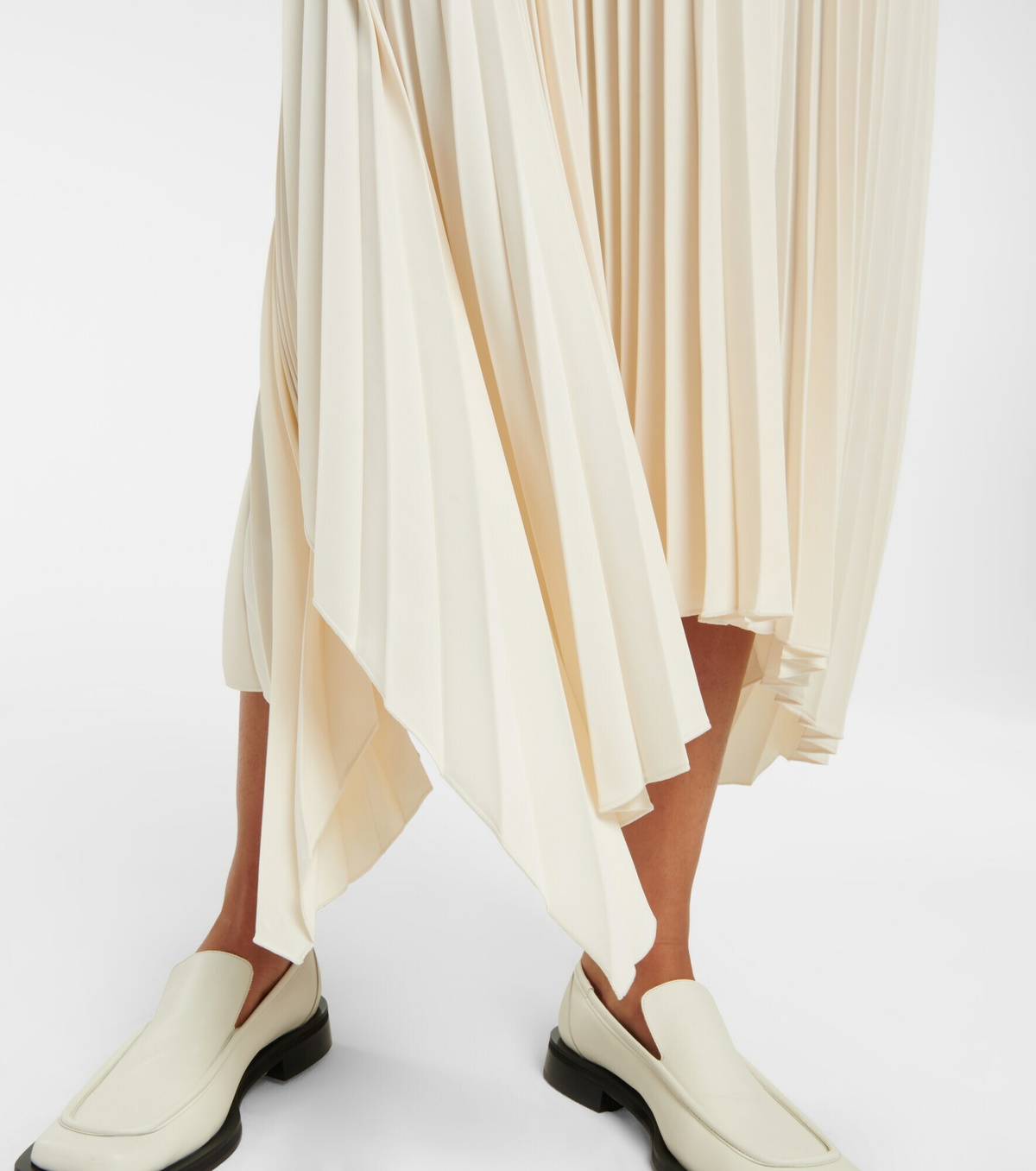 Joseph - Ade pleated crêpe midi skirt Joseph