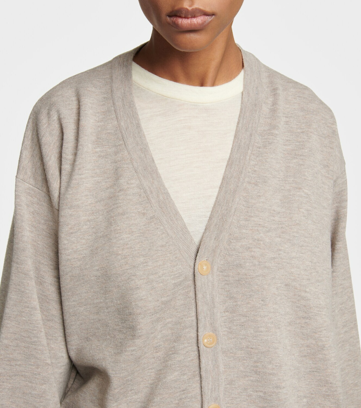 The Row Wool-blend cardigan The Row