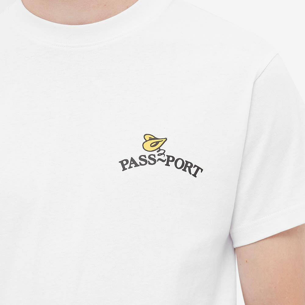 Pass~Port Men's Horsey T-Shirt in White Pass~Port