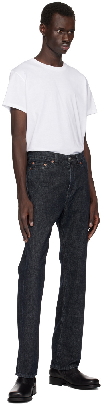 Second/Layer Three-Pack White Classic Short Sleeve T-shirts Second/Layer