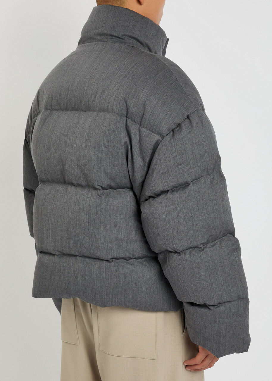 Entire Studios Padded Wool Jacket Grey Entire Studios