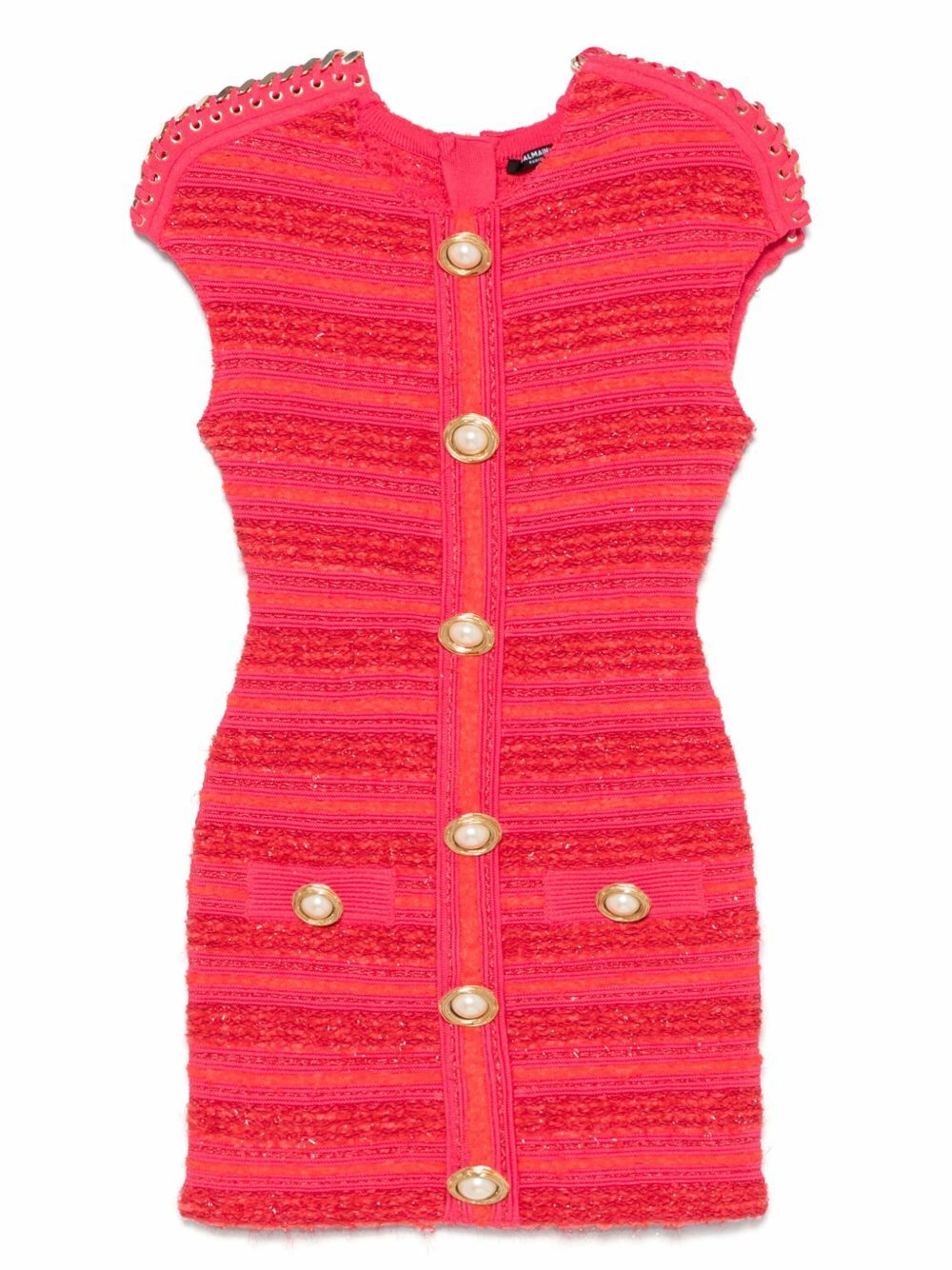 Balmain Tweed Mini Dress Balmain