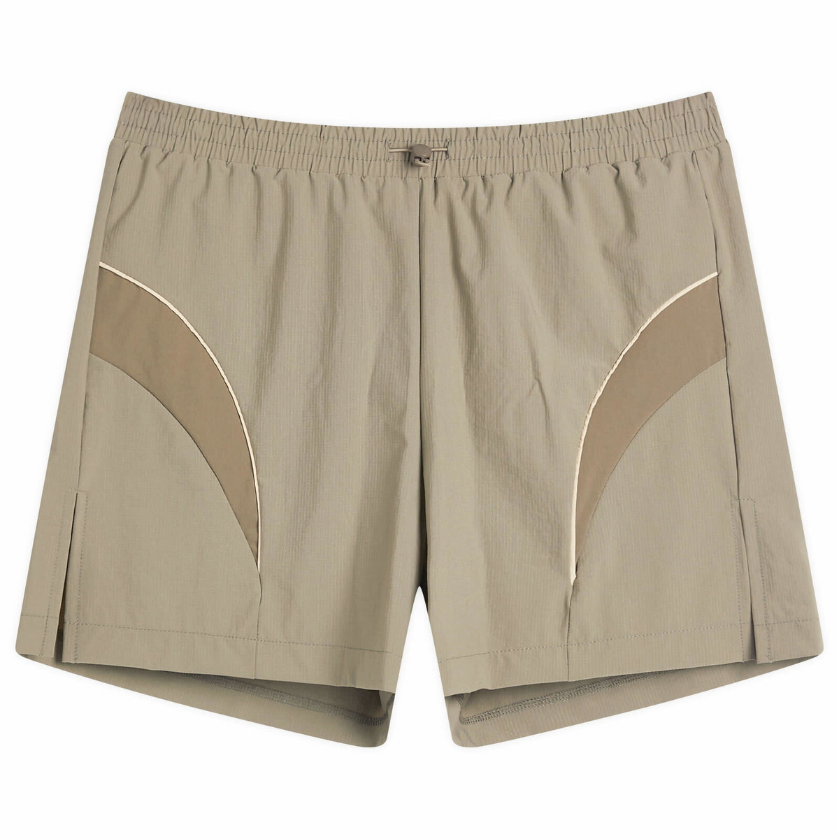 KA_YO_Prototype Men's Solaris Shorts in Stone KA_YO_Prototype