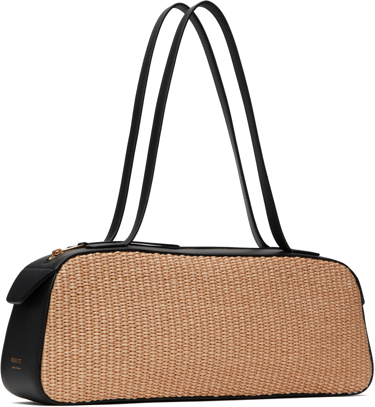 KHAITE Beige & Black Simona Shoulder Bag Khaite