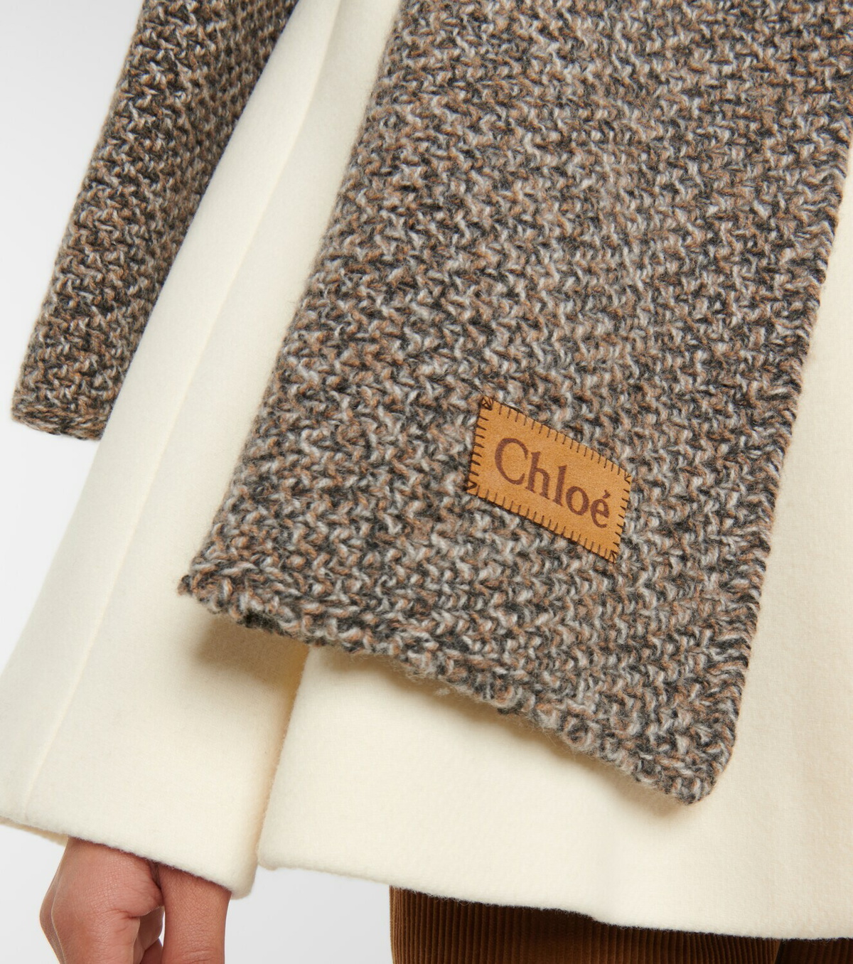 Chloe - Cashmere and wool scarf Chloe