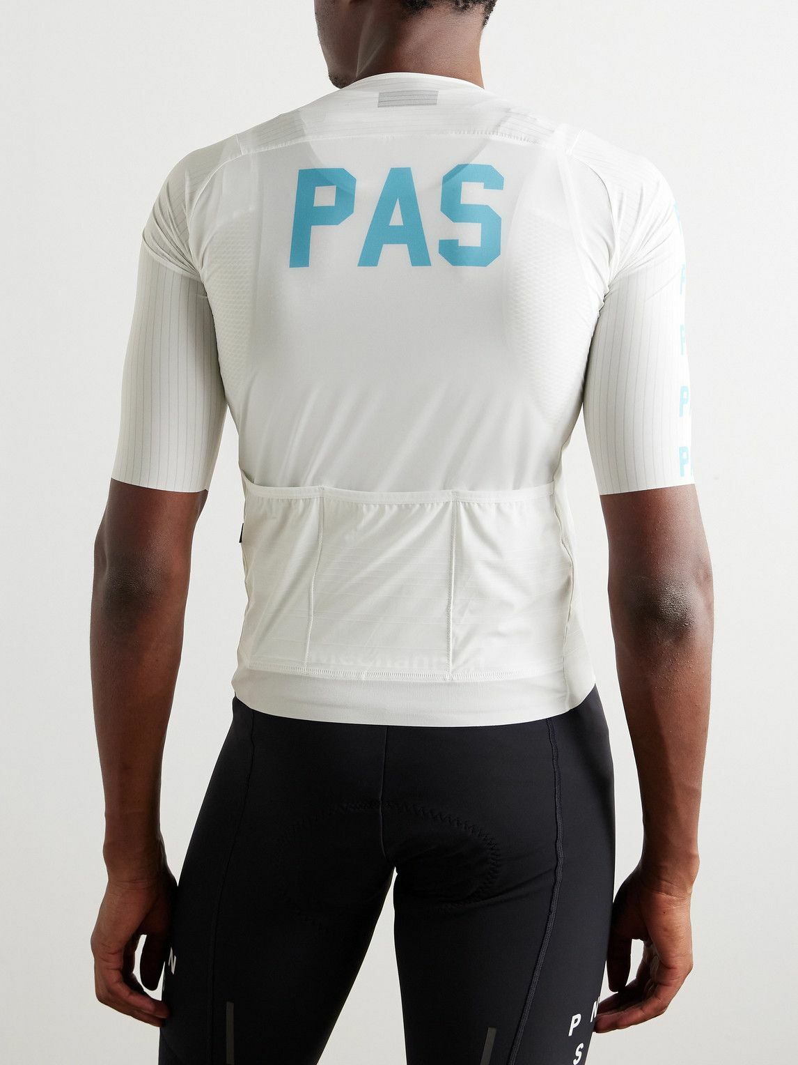 Pas Normal Studios - Mechanism Pro Logo-Print Cycling Jersey - White ...