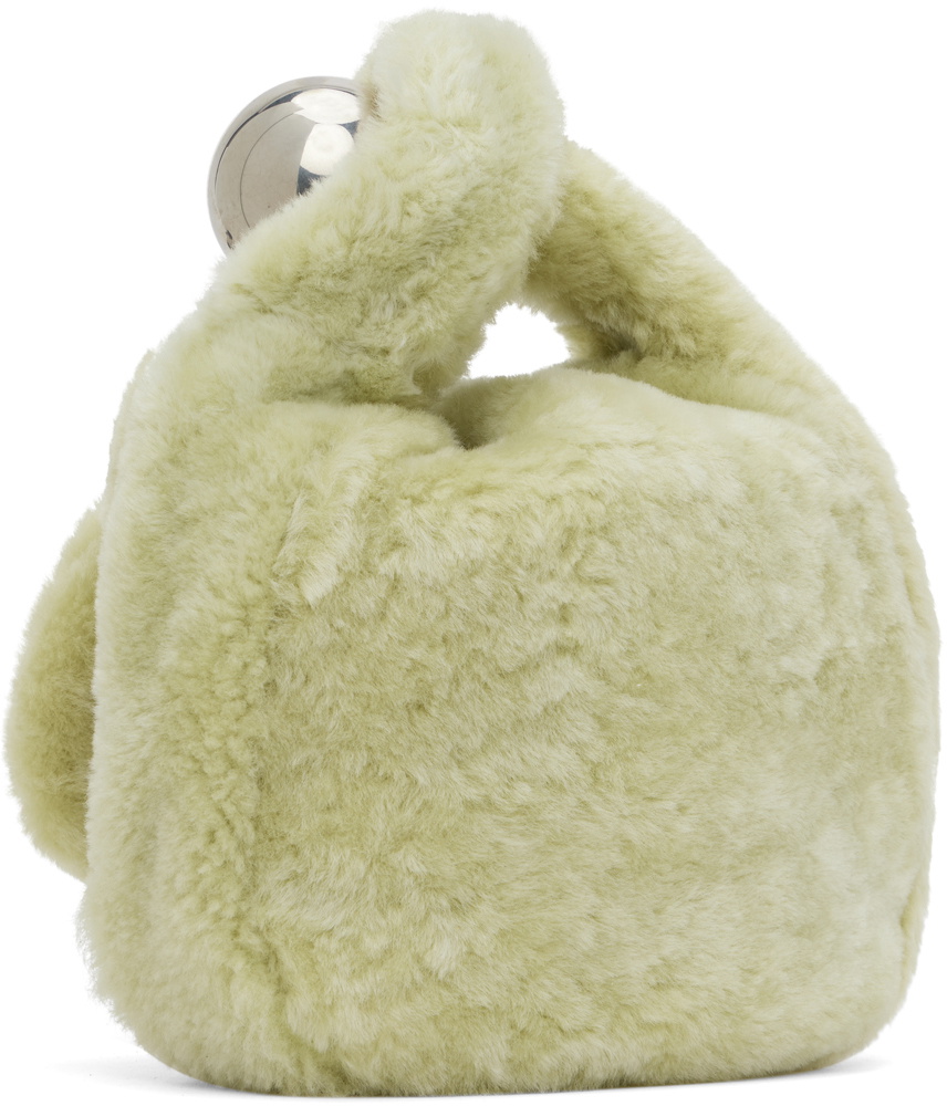 Jil Sander Green Small Sphere Pouch Jil Sander