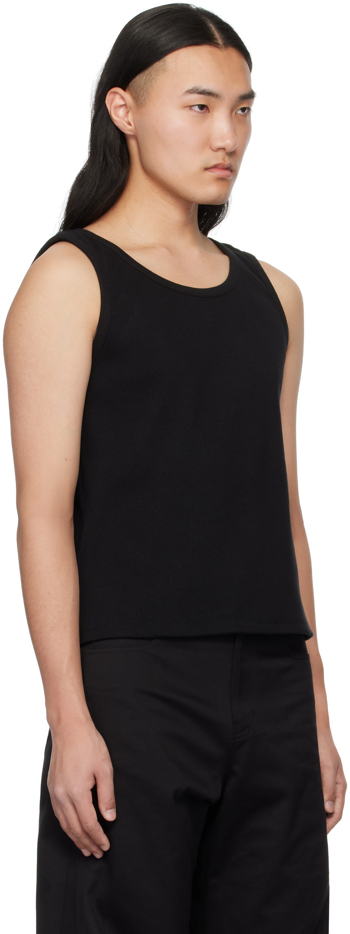lesugiatelier Black Cut Out Tank Top lesugiatelier