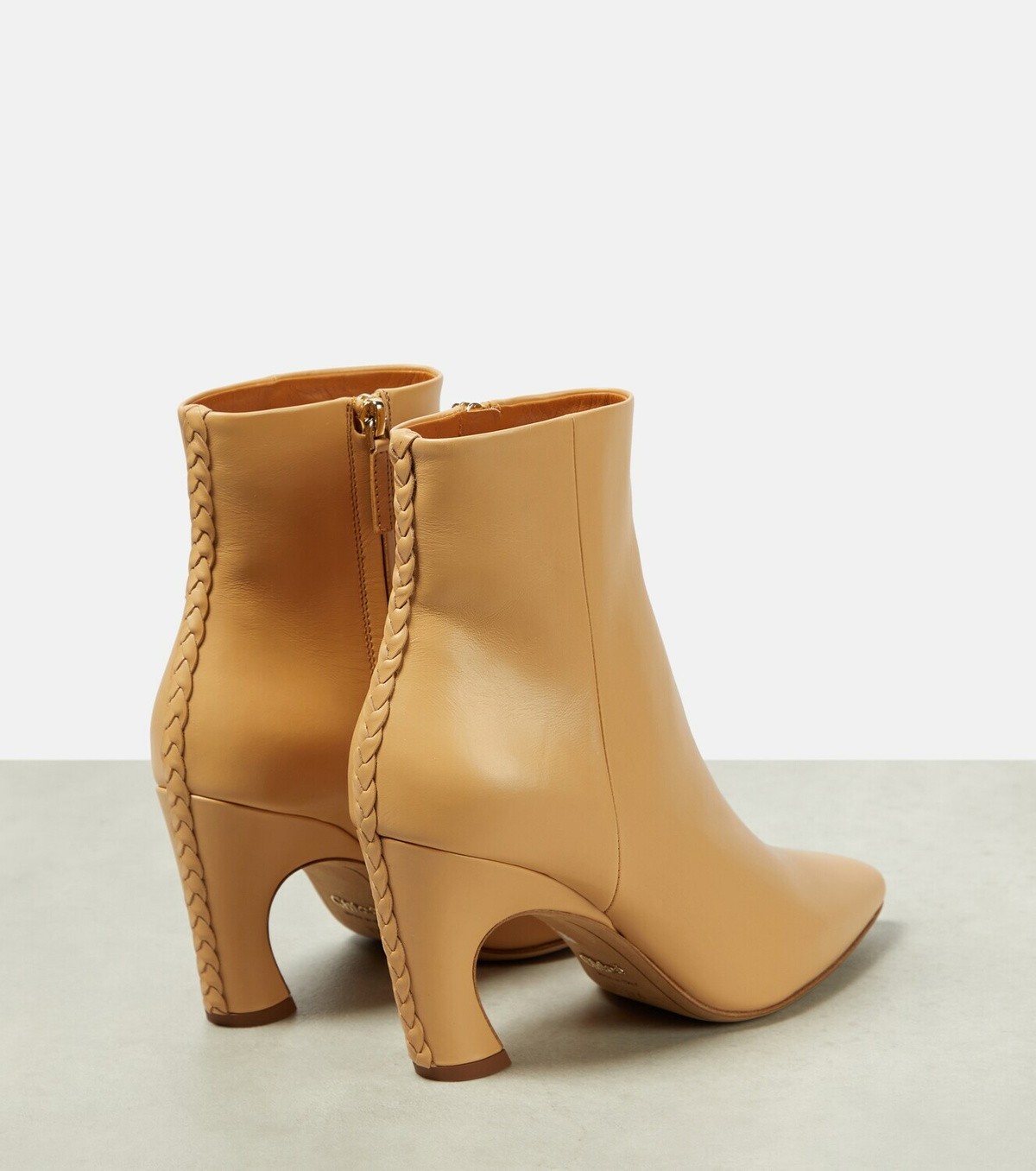 Chloé Oli leather ankle boots Chloe