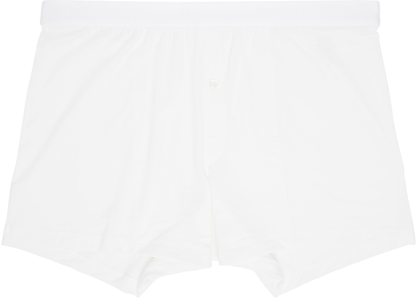 CDLP Three-Pack White Boxers CDLP