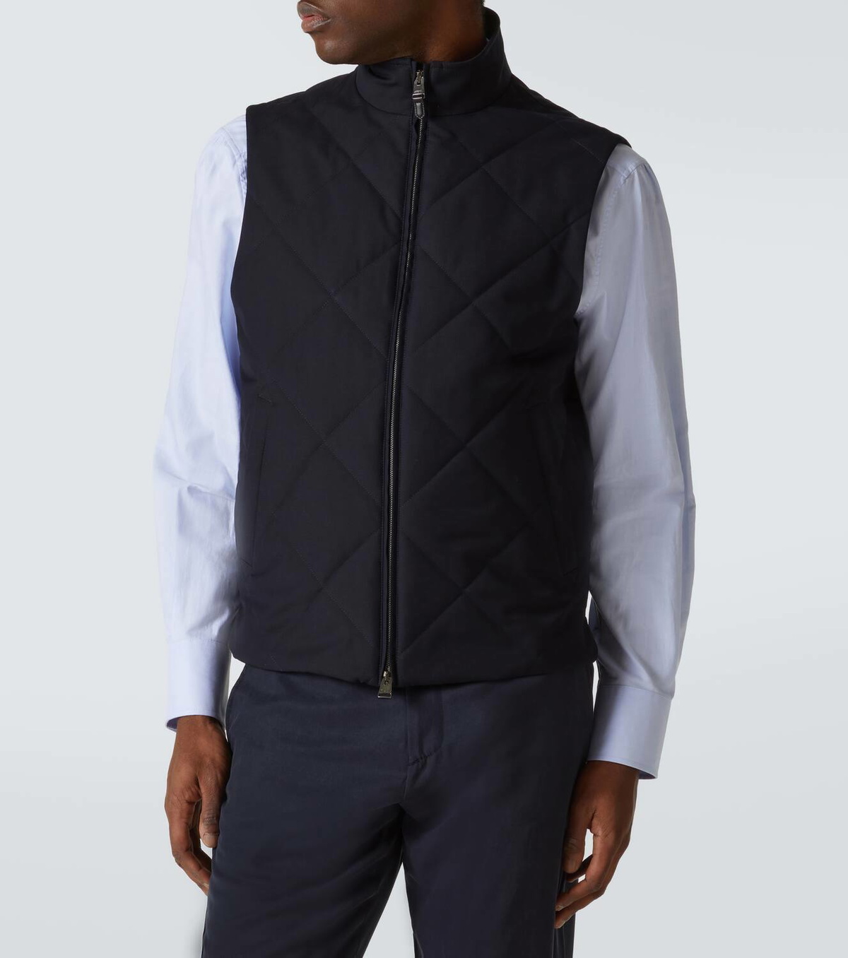 Canali Quilted vest Canali