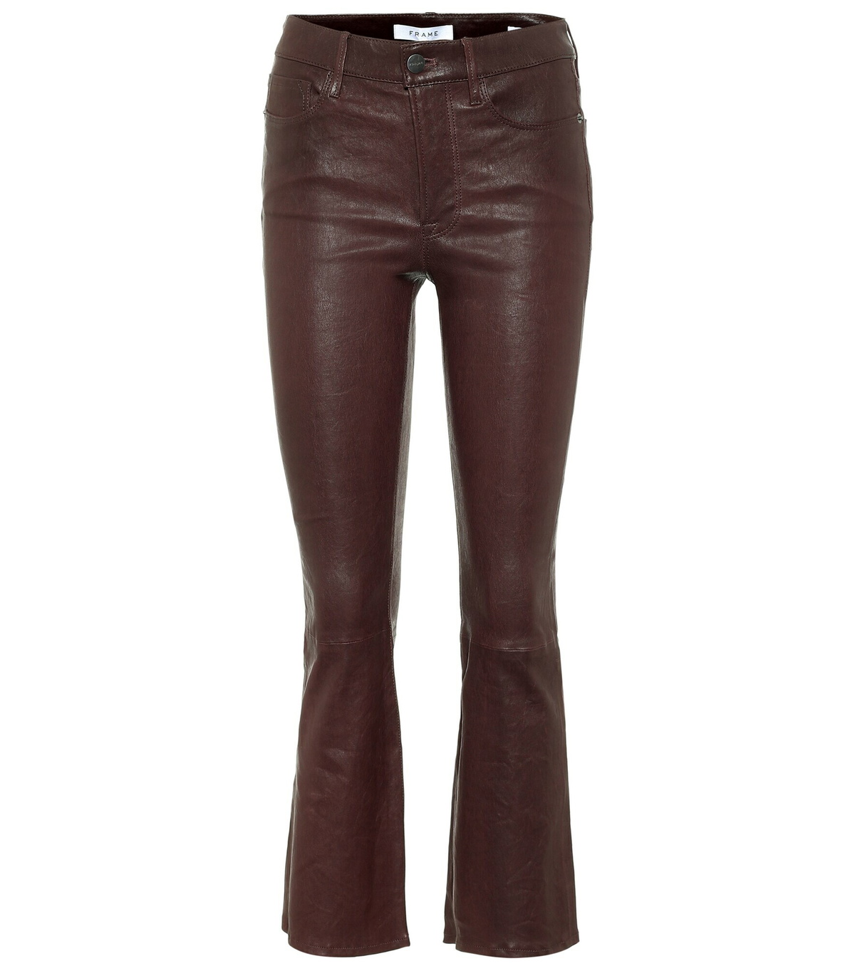 Frame - Le Mini Boot leather pants Frame Denim
