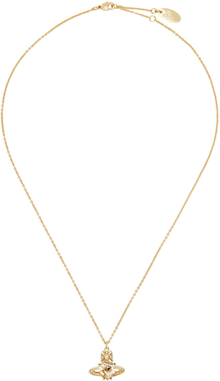 Vivienne Westwood Gold Ariella Pendant Necklace Vivienne Westwood
