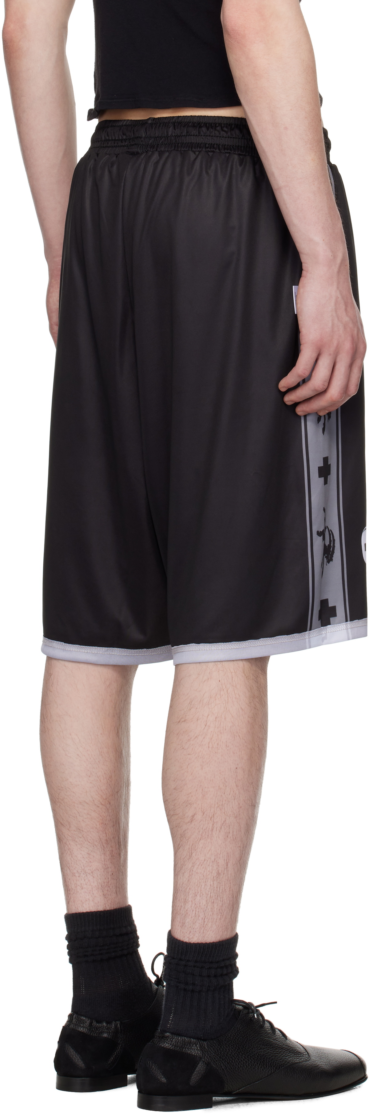 Prototypes Gray Insideout Football Shorts PROTOTYPES