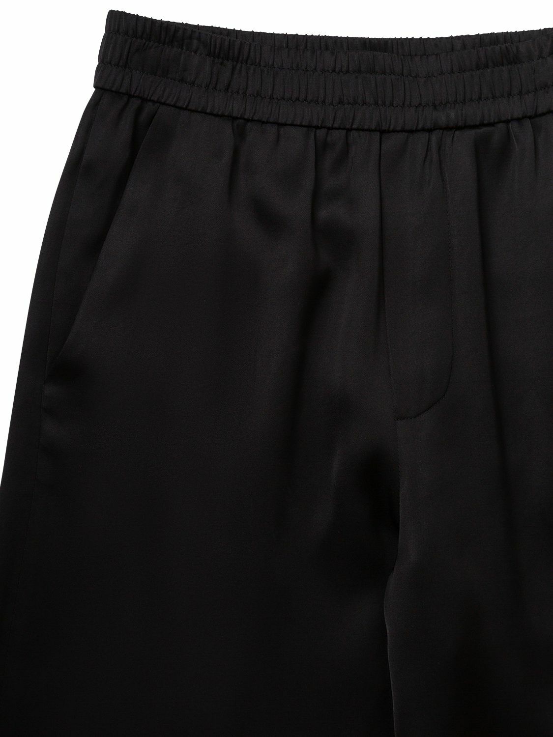 MM6 MAISON MARGIELA Viscose Wide Leg Sweatpants MM6 Maison Margiela