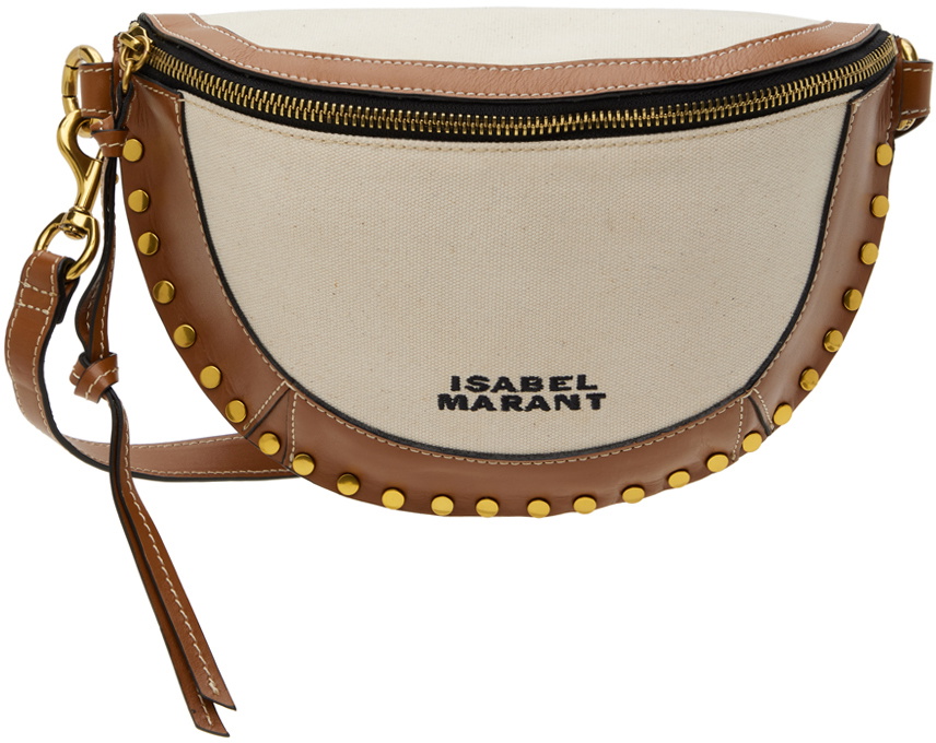 Isabel Marant Tan & Off-White Skano Bag Isabel Marant