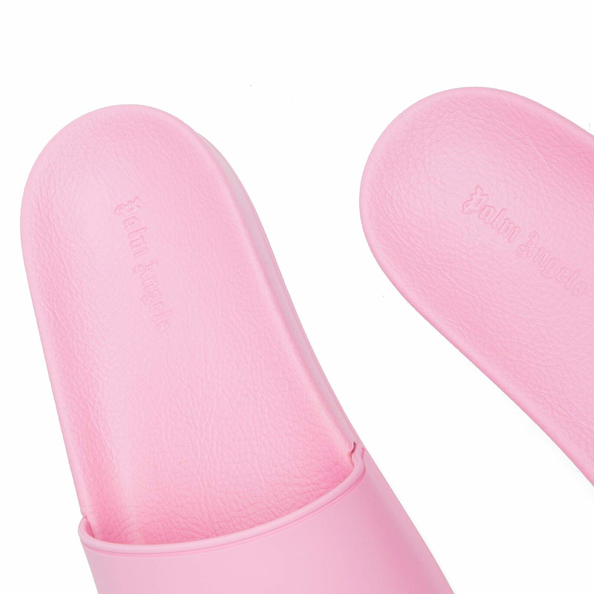 Palm Angels Men's Classic Logo Pool Slide in Pink Palm Angels