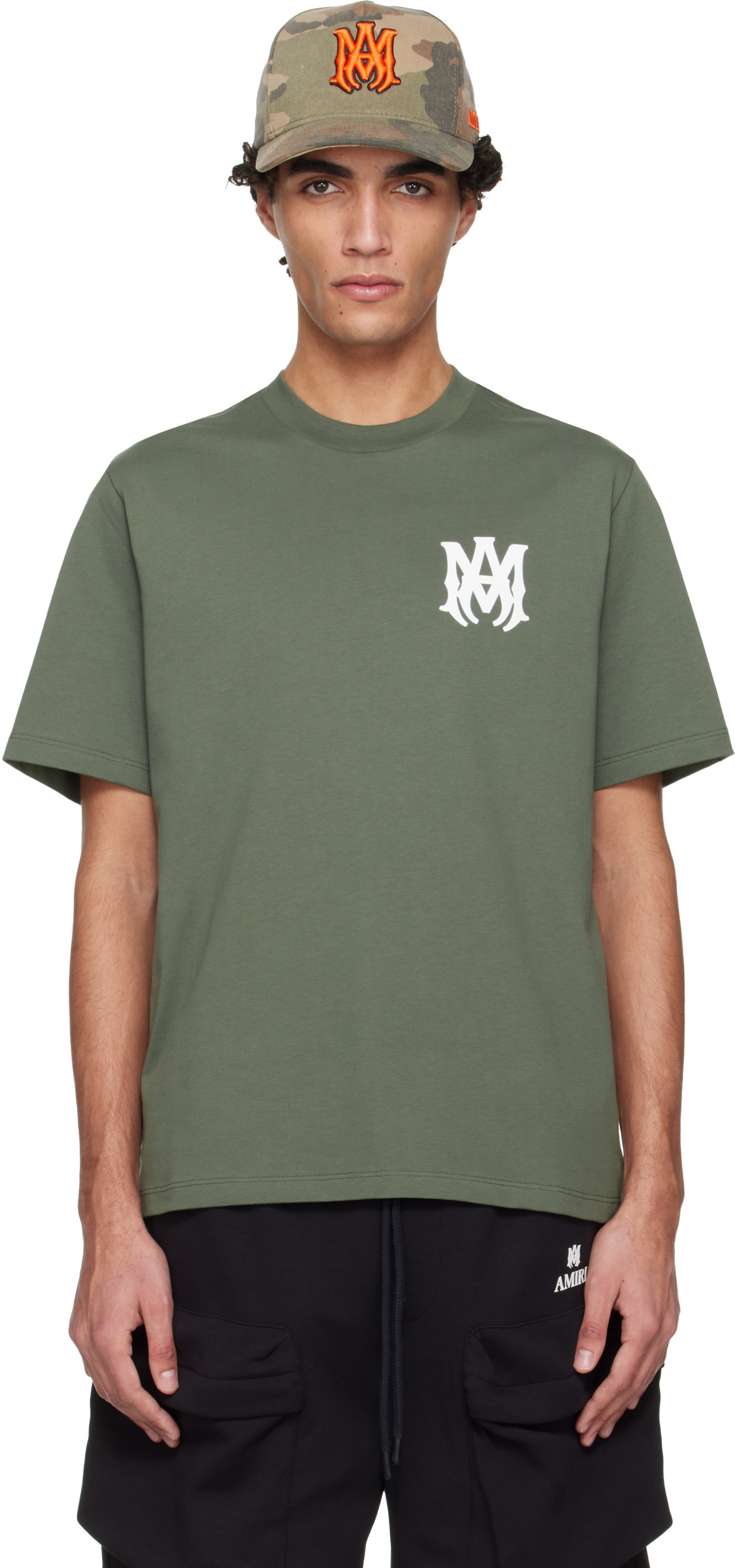 AMIRI Green MA Core Logo T-shirt Amiri