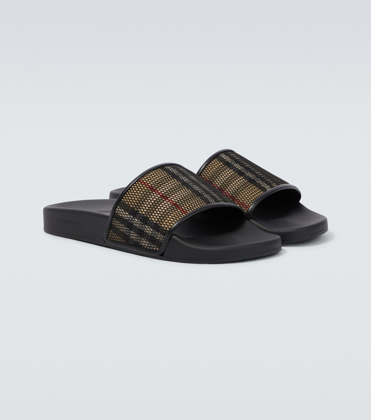 Burberry - Burberry Check slides Burberry
