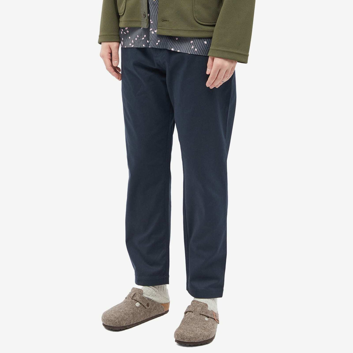 Universal Works Men's Military Chino in Navy Universal Works