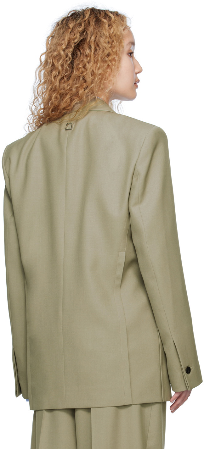 Wooyoungmi Khaki Folding Blazer Wooyoungmi