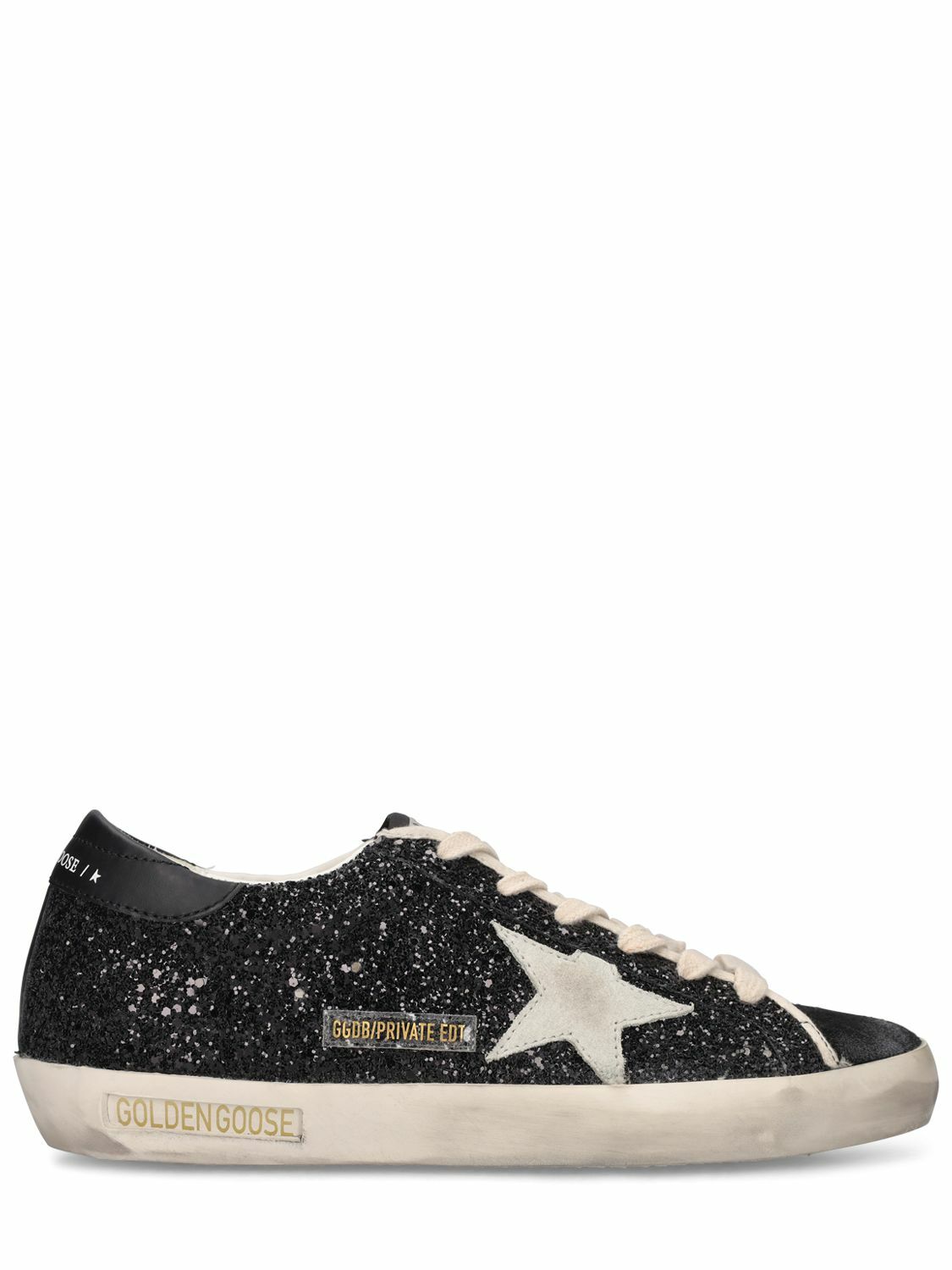 GOLDEN GOOSE - Lvr Exclusive Super-star Glitter Sneaker Golden Goose ...