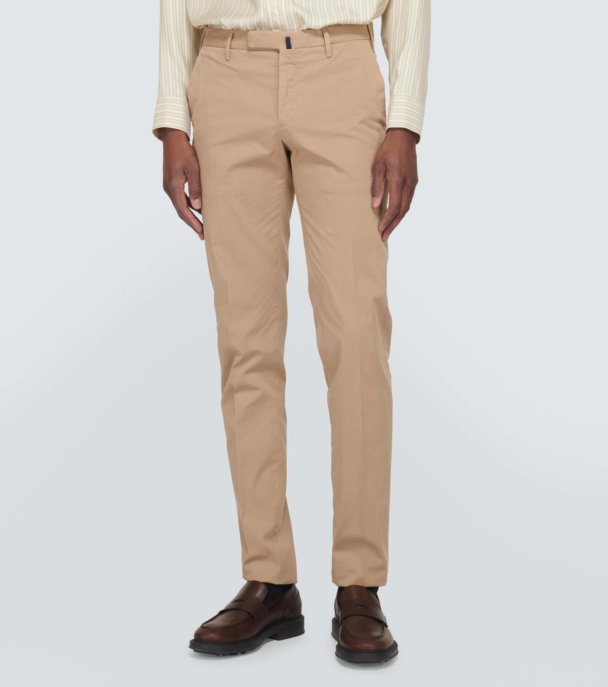 Incotex Cotton-blend slim pants Incotex