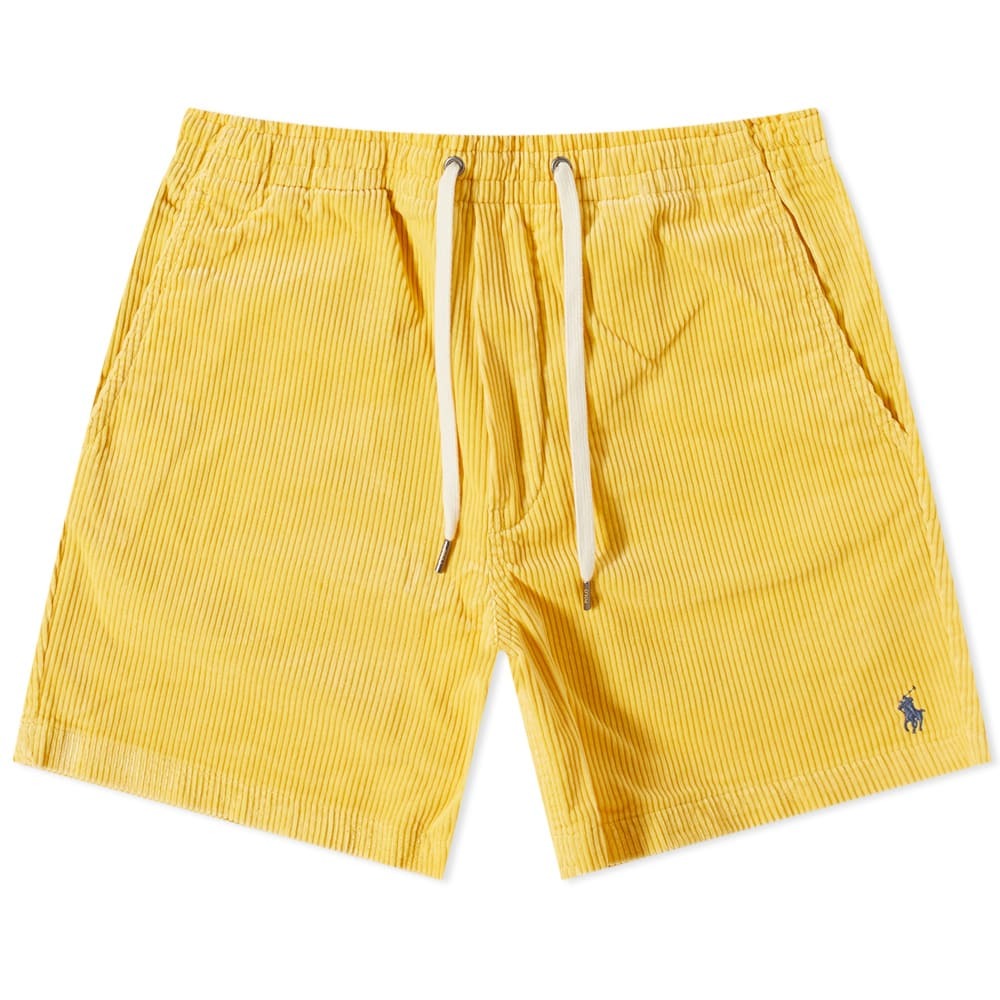 Polo Ralph Lauren Men's Cord Prepster Shorts in Beach Yellow Polo Ralph ...