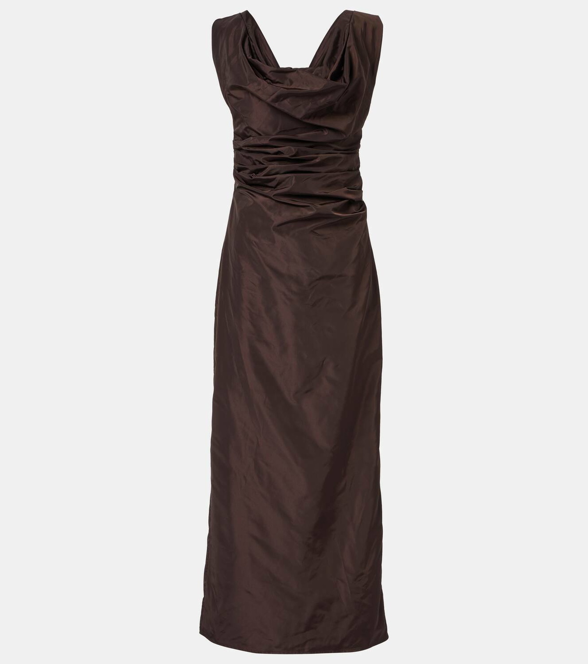 Staud Andrea off-shoulder maxi dress Staud