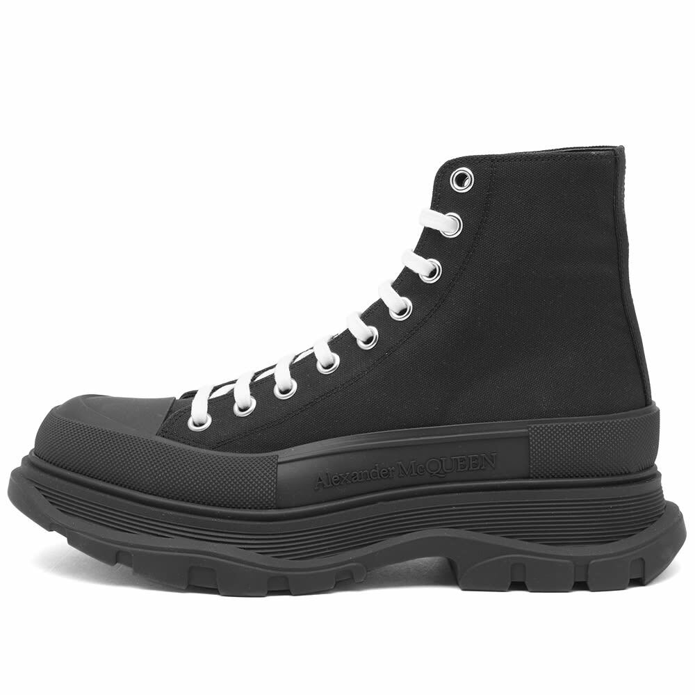 Alexander McQueen Men's Tread Slick Boot in Black Alexander McQueen