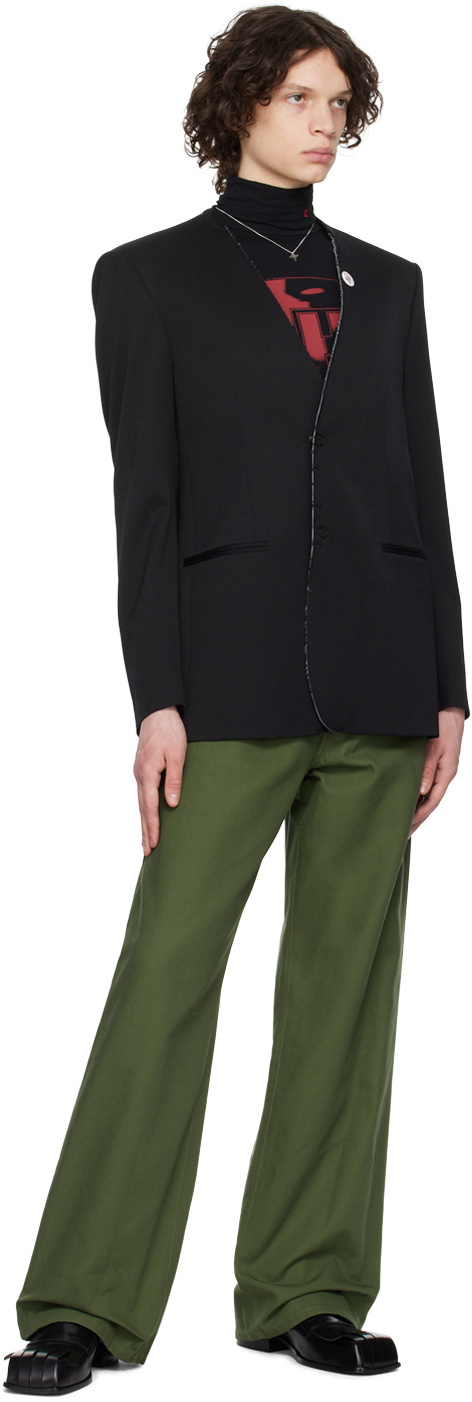 Raf Simons Silver Pendant Necklace Raf Simons