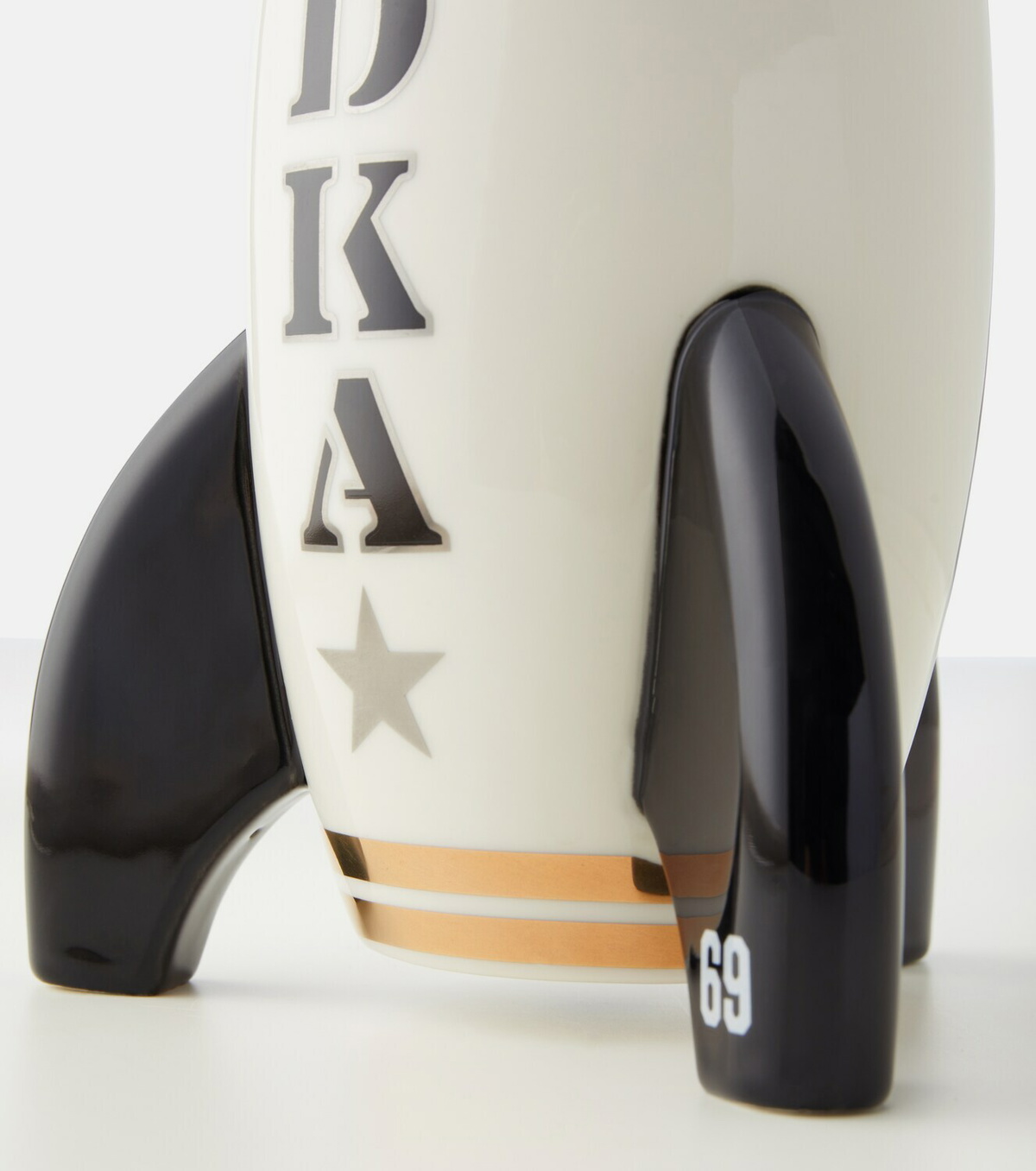 Jonathan Adler Vice striped porcelain decanter Jonathan Adler