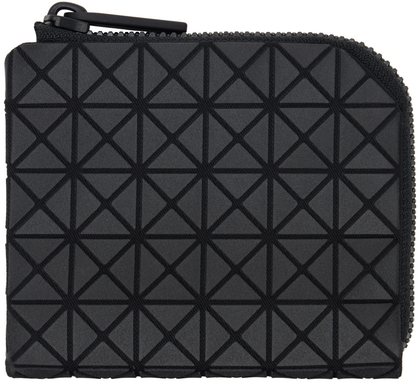 BAO BAO ISSEY MIYAKE Black Clam Wallet Bao Bao Issey Miyake