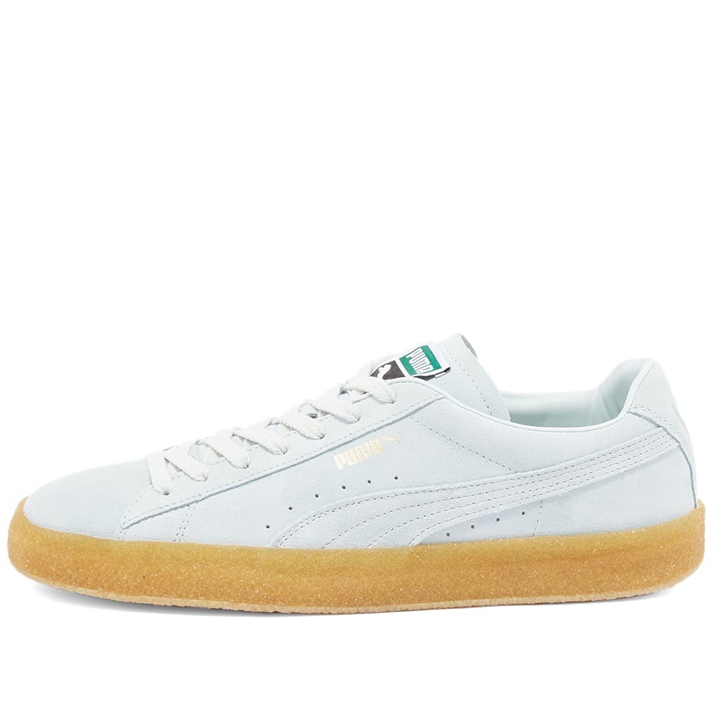 Puma Men's Suede Crepe Sneakers in Ice Flow Puma