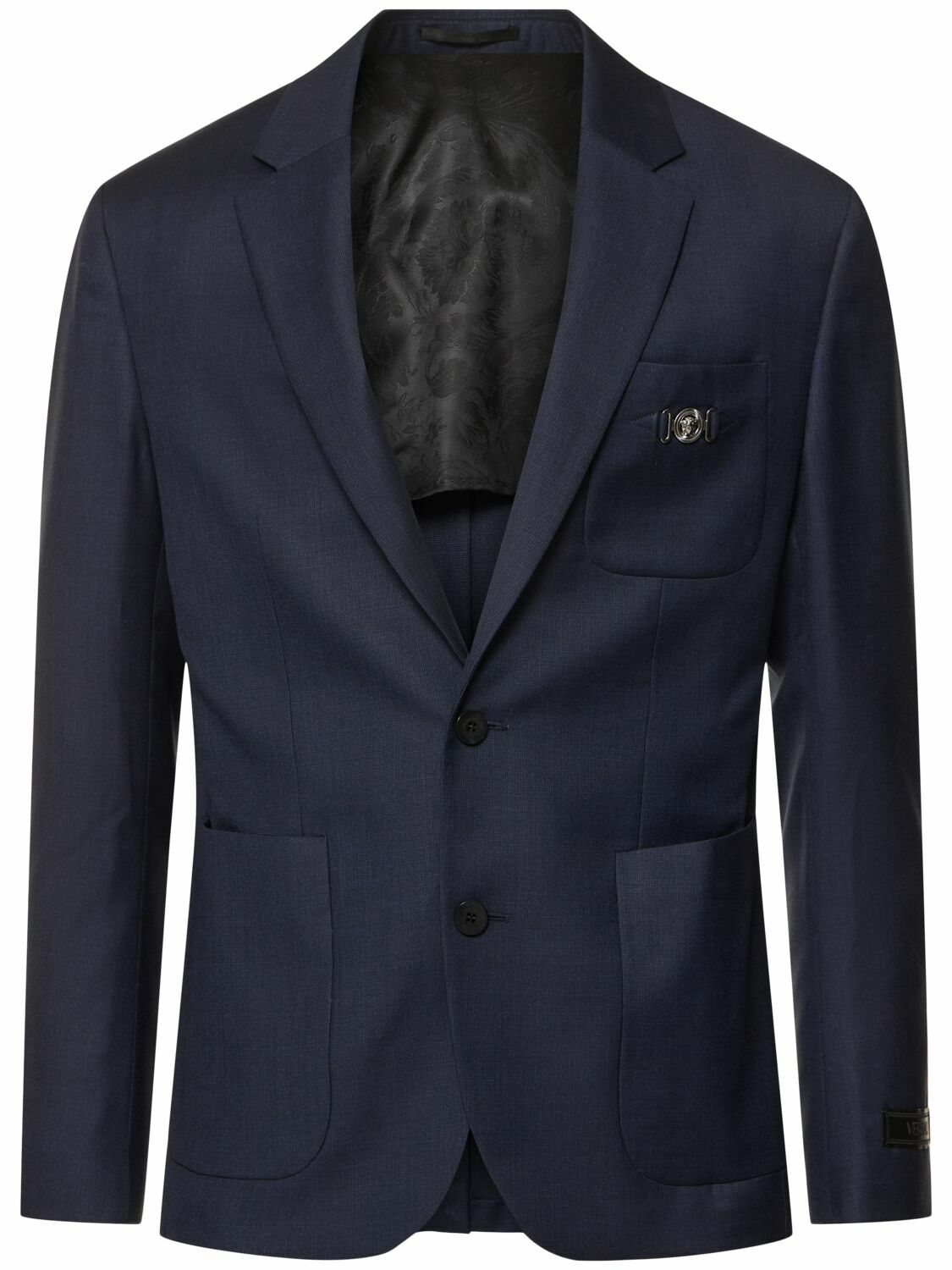 VERSACE Light Wool Formal Jacket Versace